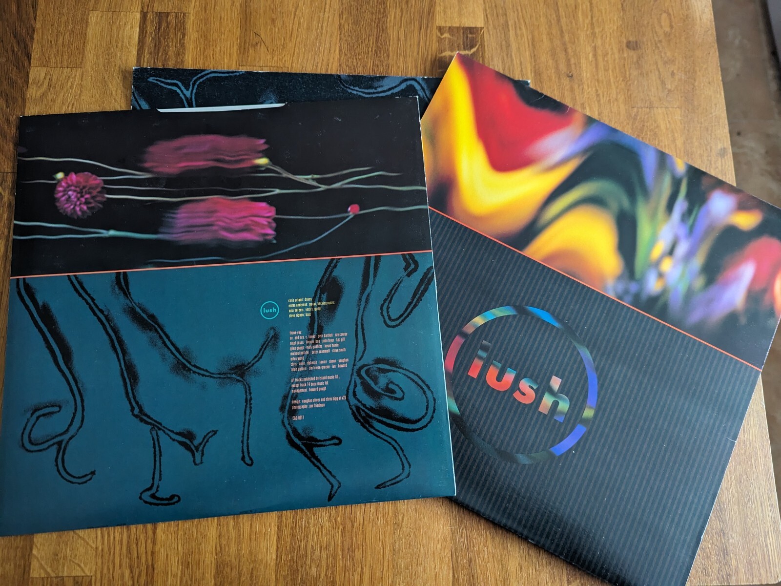 Lush Gala 4ad LP 1990 Original UK 1st Pressing With 3 Sleeves CAD 0017 ...