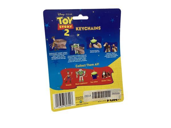 Disney Pixar Toy Story 2 Woody Keychain - Puppet Action Figure with ...
