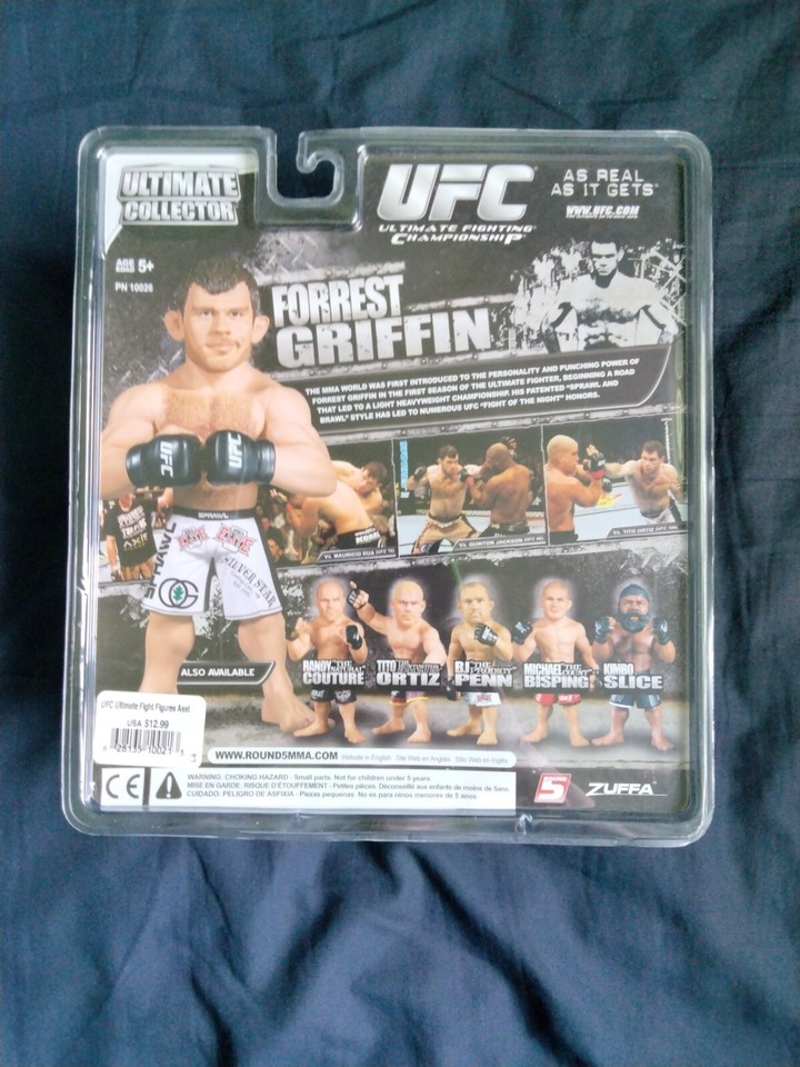 Forest Griffin UFC Ultimate Collector Figure Roud 5 Zuffa | eBay