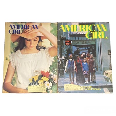 American Girl Magazine May 1973 1974 70's Teen Fashions Girl Scouts | eBay