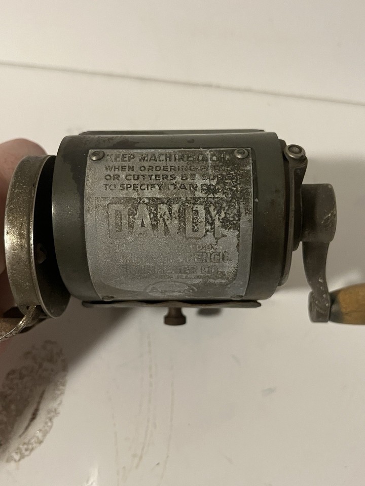 Vintage Dandy Automatic Feed Pencil Sharpener w/Drawer – 1919 Last ...