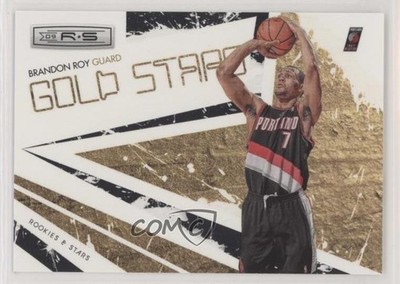 2009-10 Panini Rookies & Stars Gold Stars Black 65/100 Brandon Roy #10 ...