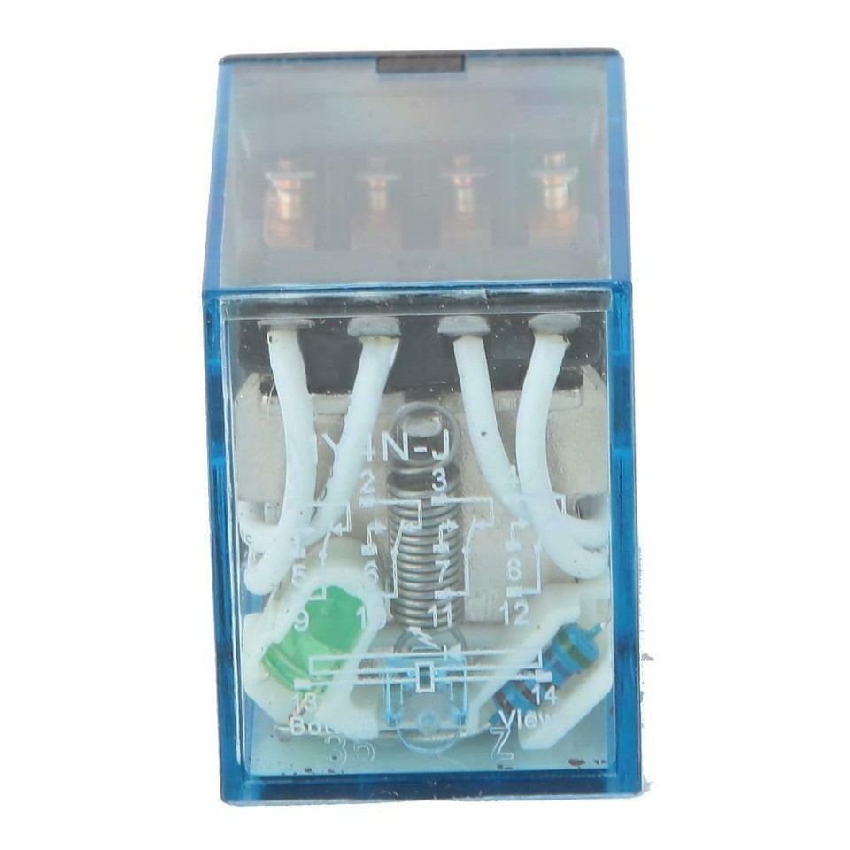14 Pin Relay 1pc 35*21.5*27mm High Temperature Resistance MY4N-J MY4N ...