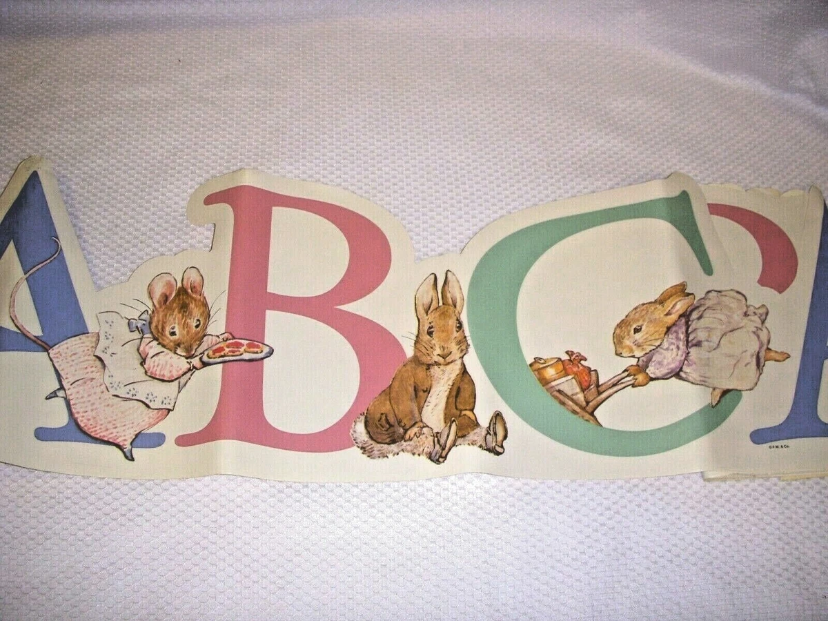 Peter Rabbit Wallpaper Border