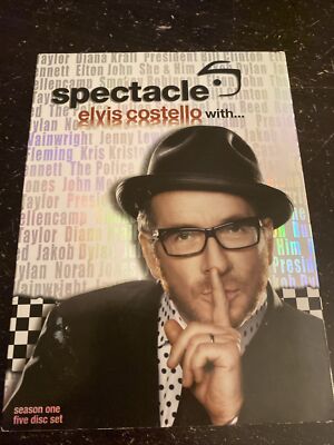 Spectacle-Elvis Costello with...: Season One (2008) DVD 5-disc Box set ...