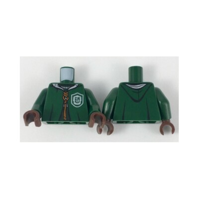 LEGO - Minifig, Torso Hooded Robe over Sweater, White Collar w ...