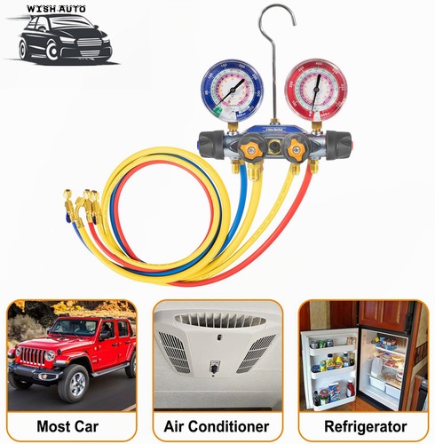 Replacement for Yellow Jacket 49968 4-Valve Test/Charging Manifold ...