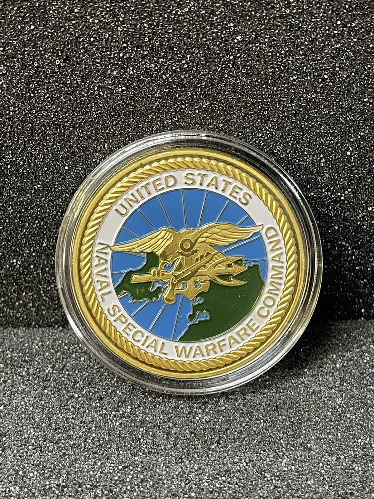 Navy SEAL Team 1,2,3,4,5,6,7,8,10 NSW Commemorative Challenge Coin Set ...