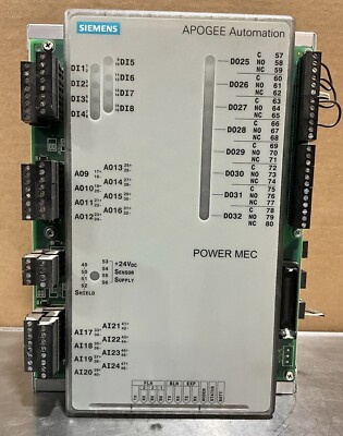 Siemens Apogee Automation 549-620 Power Mec Model 1200F NOS Fresh Take ...