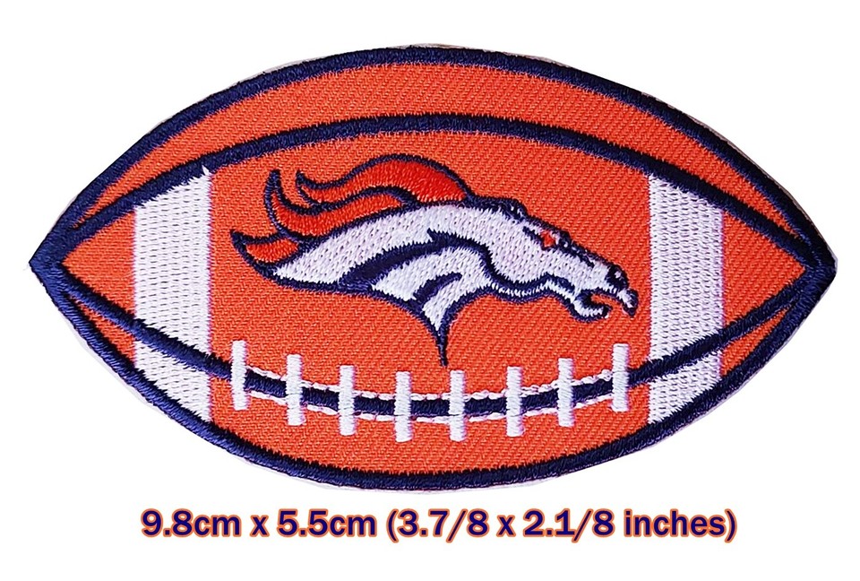 DENVER-BRONCO Football Patches Iron,Sew on(Select options) Thai by USPS ...