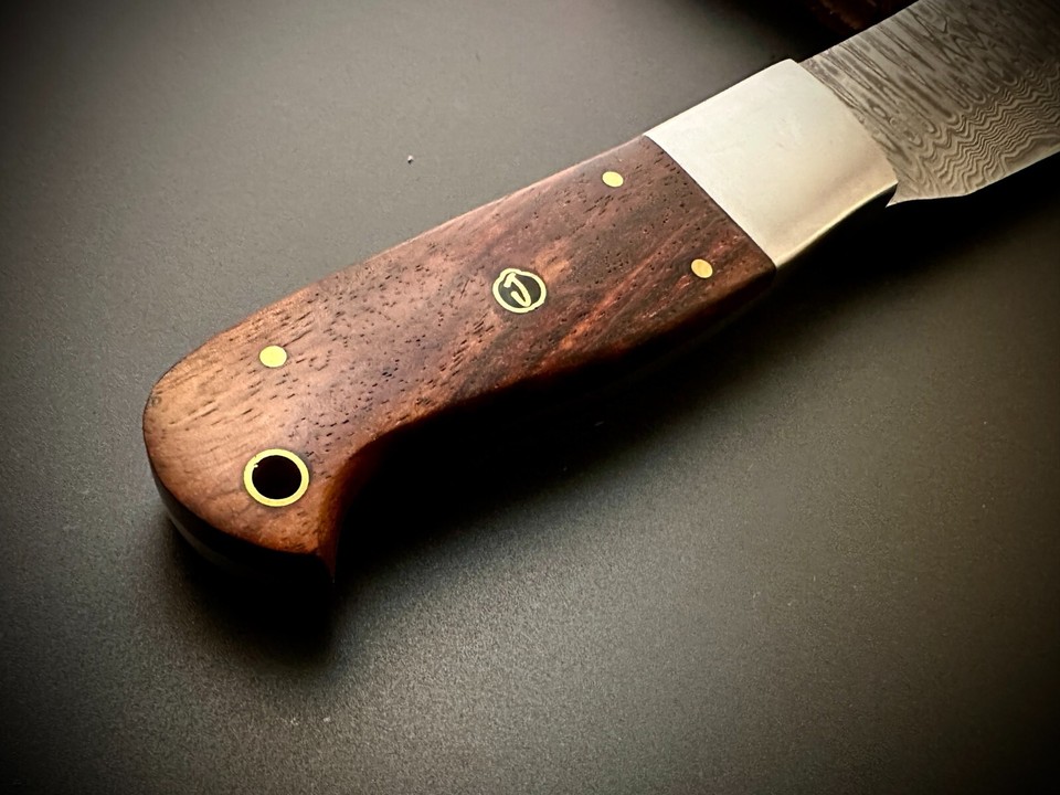 Hand Forged Damascus Steel Machete Billhook Sickle Knife | Yard Work ...