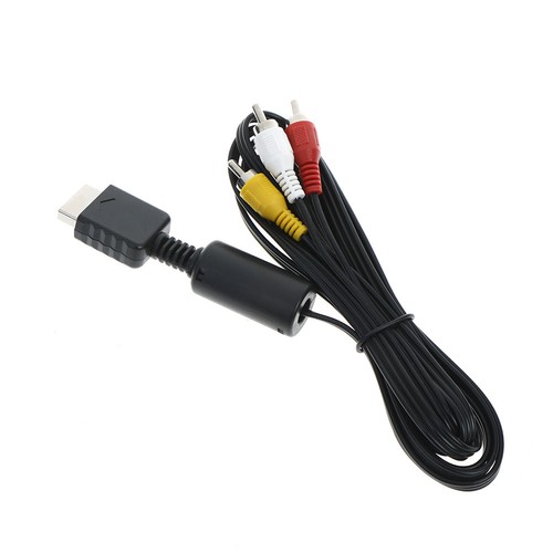 AV audio video cable cord wire for ps2 ps3 play station console sys&_aa ...
