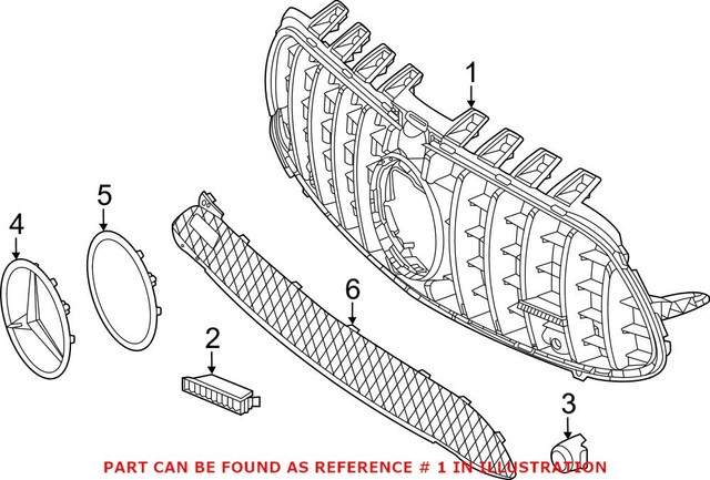 OEM MERCEDES W177 45 AMG Panamericana Grille for Cla-class & A-class ...