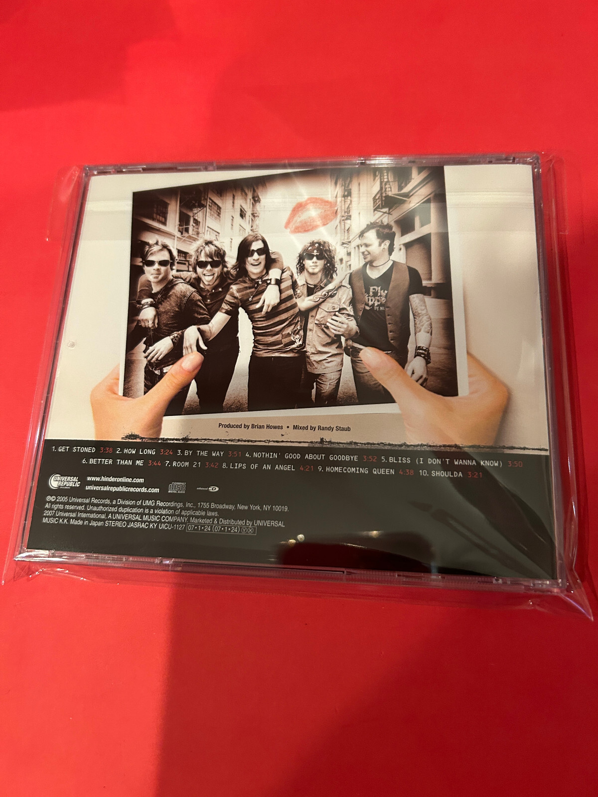 HINDER -Extreme Behavior JAPAN EDITION RELEASE UICU-1127 CD AUTHENTIC ...