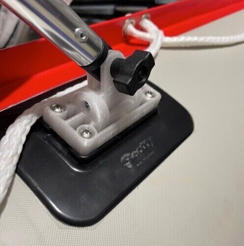 Dinghy Bimini Mount | Inflatable Boat Bimini Mount | Scotty Mount Glue ...