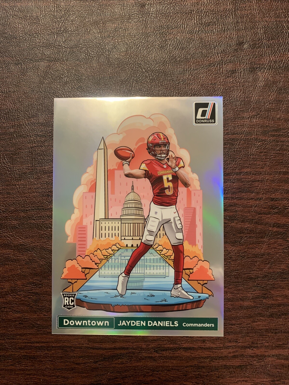 Panini Donruss Downtown Jayden Daniels 5x7 Commanders | eBay