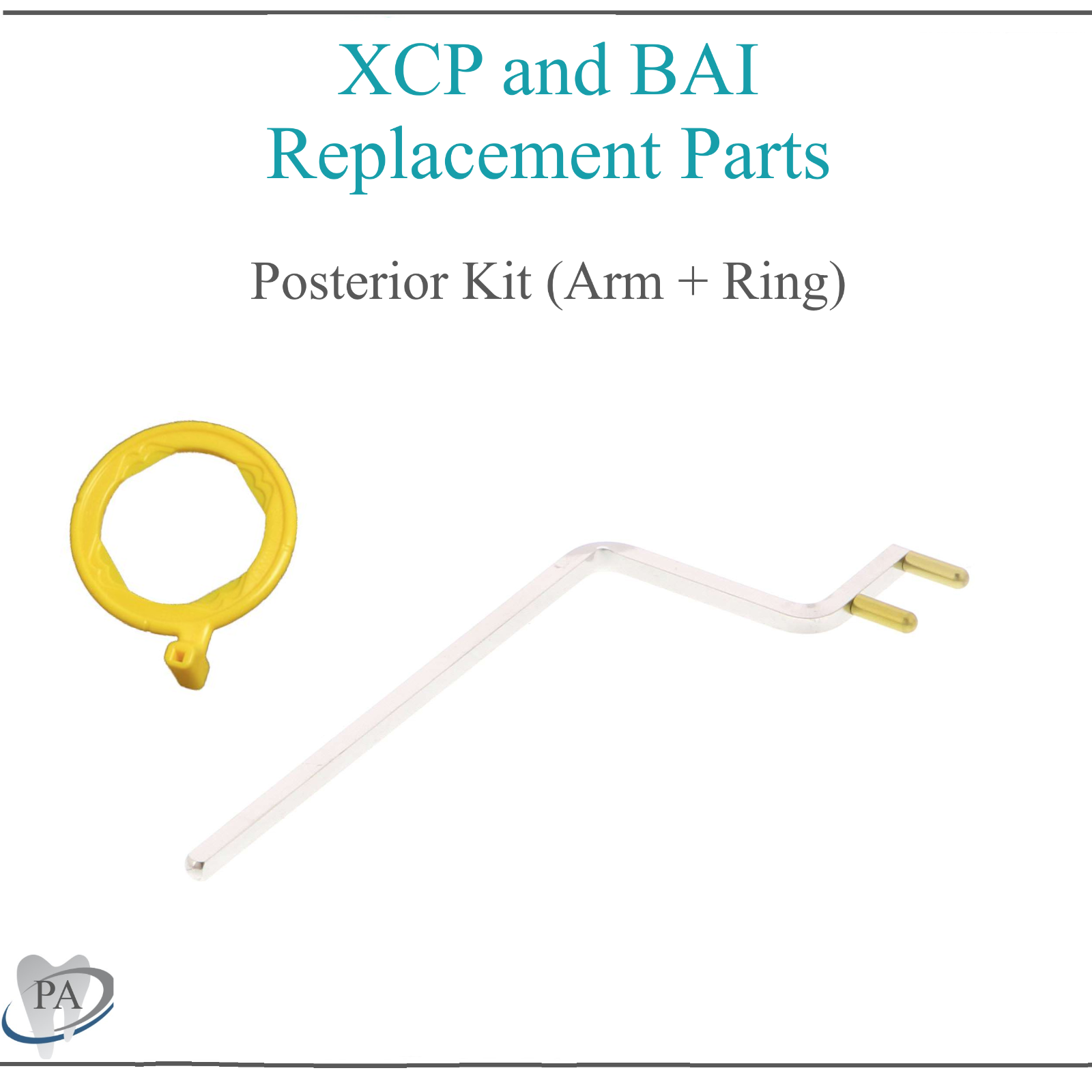 Dental XCP DS - Fit Rinn Posterior Yellow Replacement Arms, Rings ...