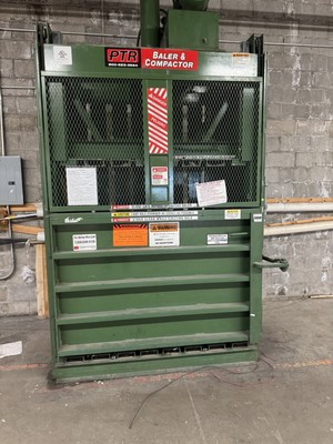 PTR Baler & Compactor 2300HD 10 HP 60” Vertical Baler | eBay