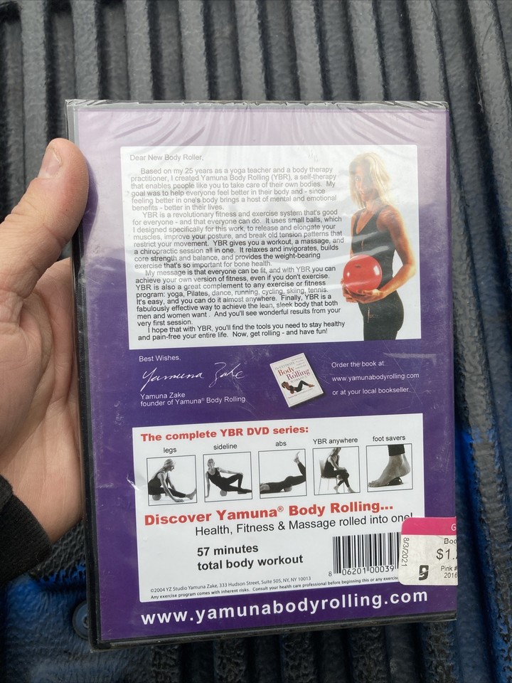 Yamuna Body Rolling Total Body Workout DVD NEW SEALED | eBay
