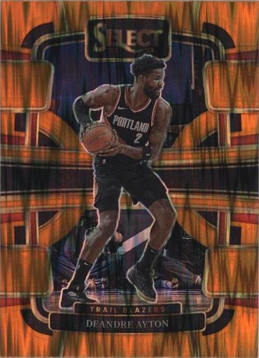 2023-24 Panini Select - Concourse DeAndre Ayton #11 Orange Flash Prizm ...