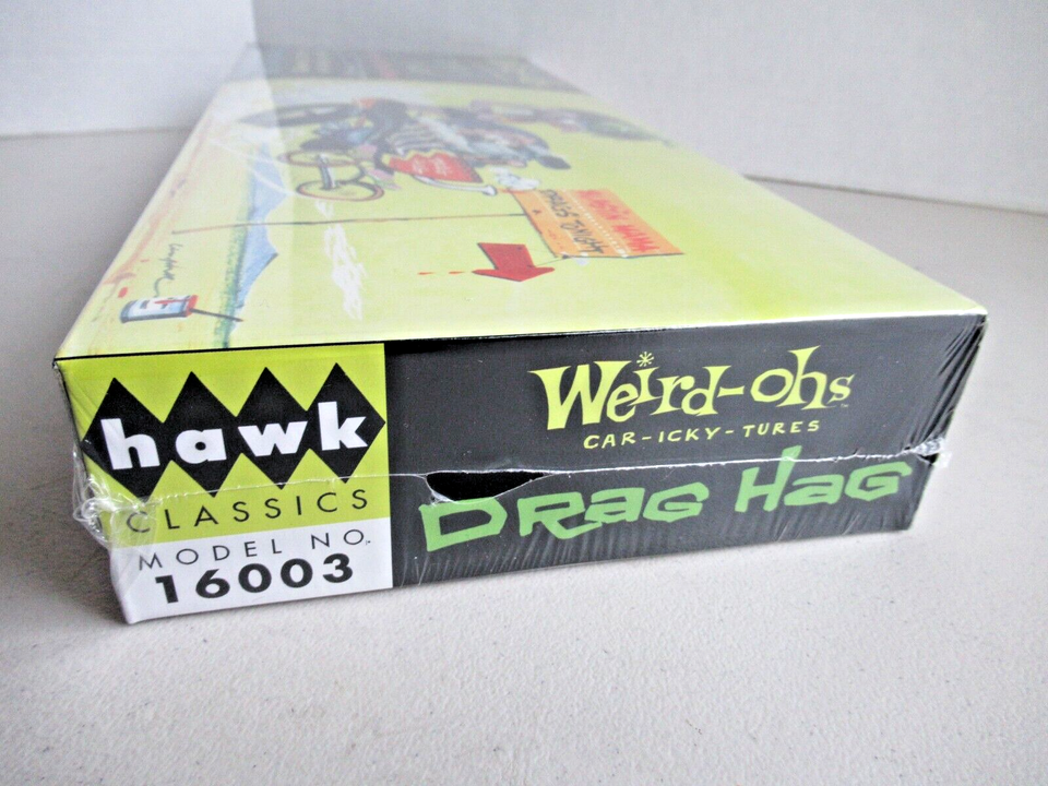Hawk Models Weird-ohs DRAG HAG The Bonny, Blastin Babe Model Kit #16003 ...