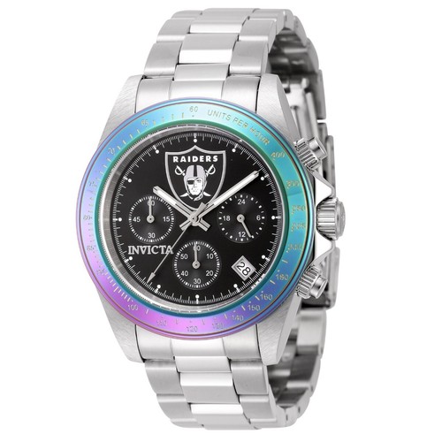 Invicta NFL Las Vegas Raiders Men's Watch - 40mm, Steel ZG-44983 NEW | eBay