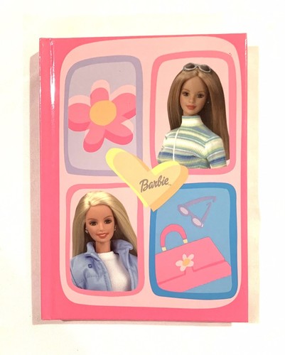 Barbie Small Vintage Notebook Journal Diary 2000 RARE Hardcover New | eBay