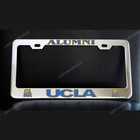 UCLA ALUMNI License Plate Frame - Custom Made of Chrome Plated Metal | eBay