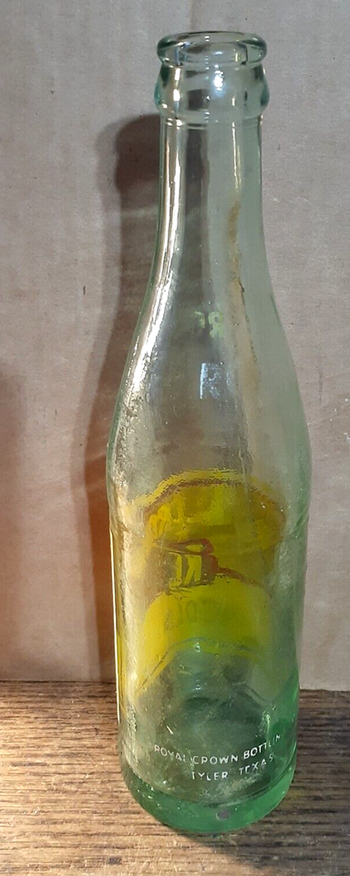 Vintage RC Royal Crown Cola Tyler Texas Green Soda Pop Bottle | eBay