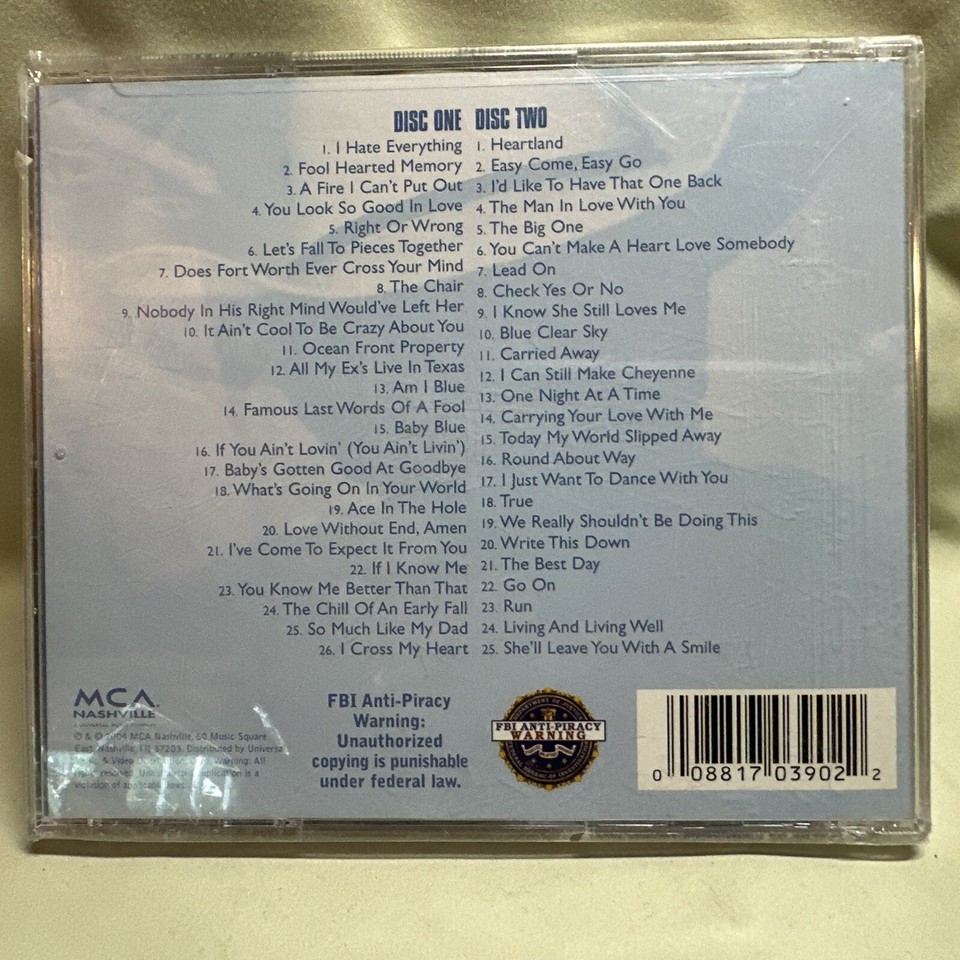 George Strait: George Strait 50 Number Ones (CD)-Brand New/Sealed ...