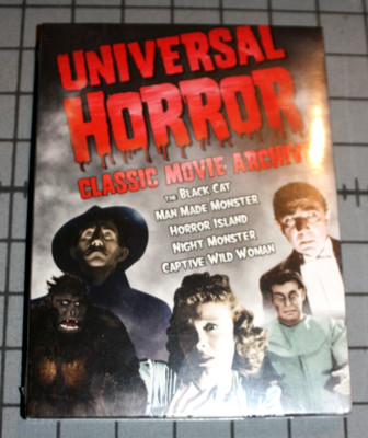 New Unopened in Original Shrink Universal Horror Classic Movie Archive ...