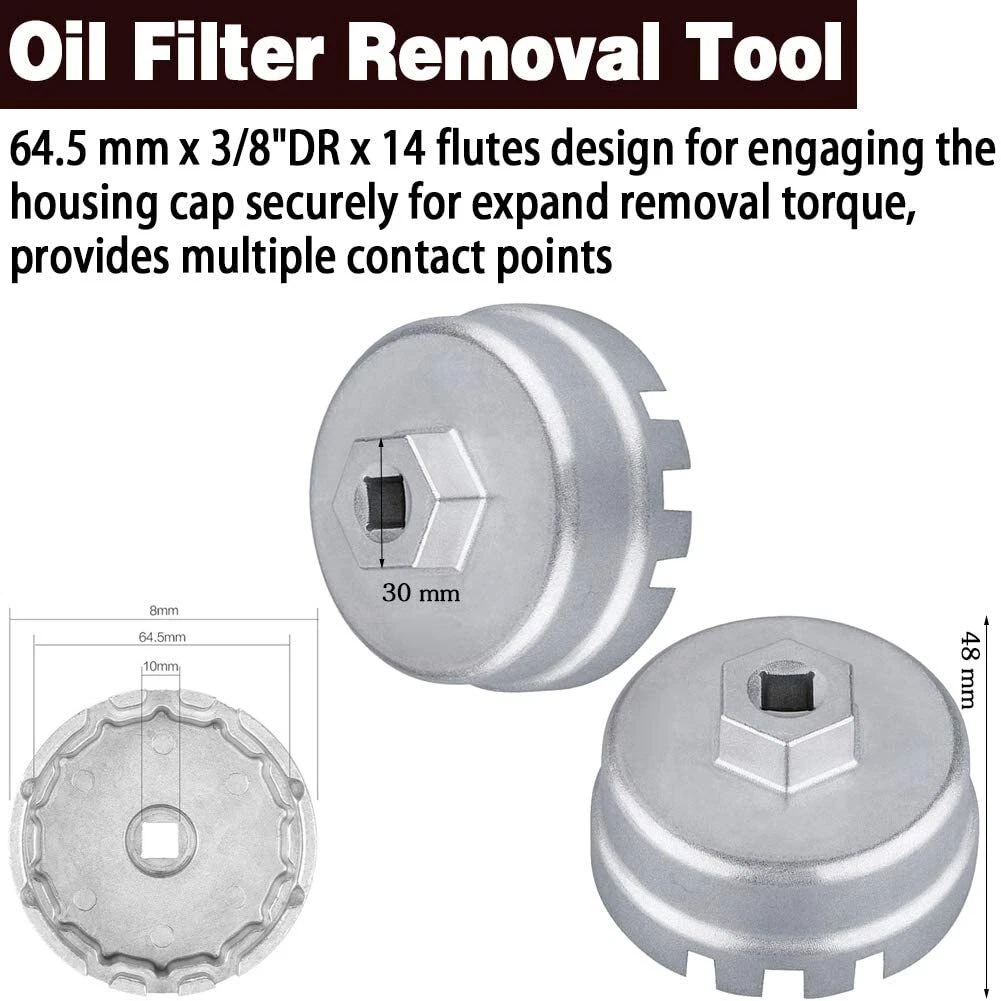 Filter Tool- Toyota Oil Filter Housing Removal Tool W54076, 59% OFF