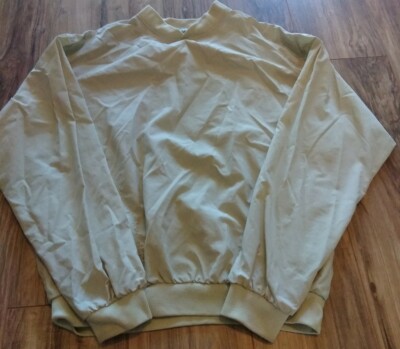 Turfer Sportswear Pullover Khaki Jacket Size Large Made in USA Great ...