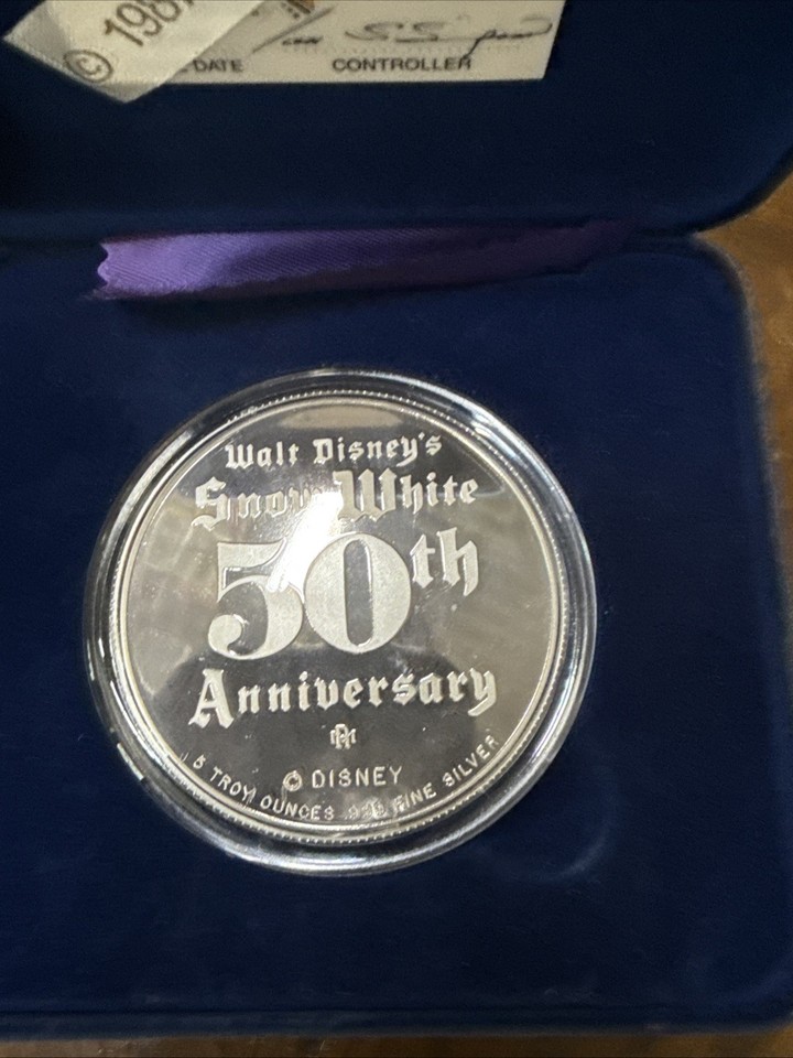 Rarities Mint Disney 5 Ounce .999 Silver Coin Grumpy (0962 of 5000) | eBay