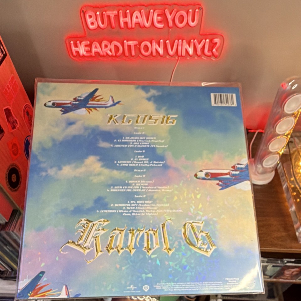 Karol G KG0516 Gold Vinyl LP 12" 33 RPM Latin Pop Universal Music ...