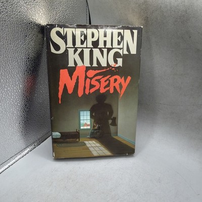 Stephen King Misery Vintage 1987 HC/DJ Viking Publi Gutter Code RD12V ...