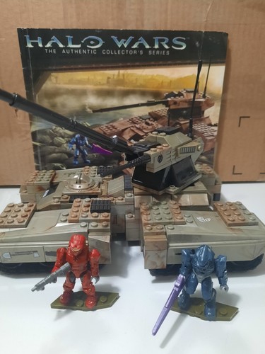 Halo Mega Construx Halo Wars Scorpion With Instructions and Figures | eBay