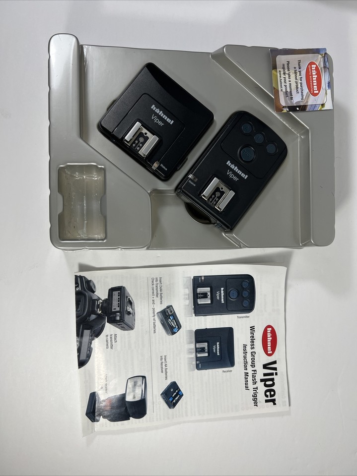 Hahnel HL_Viper Hahnel Viper Flash Trigger for Canon Black | eBay