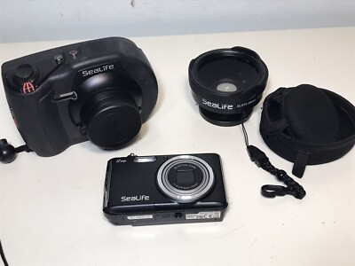 SEALIFE DC 1200 UNDERWATER DIVING CAMERA W/ CASE AND SL970 LENS | eBay