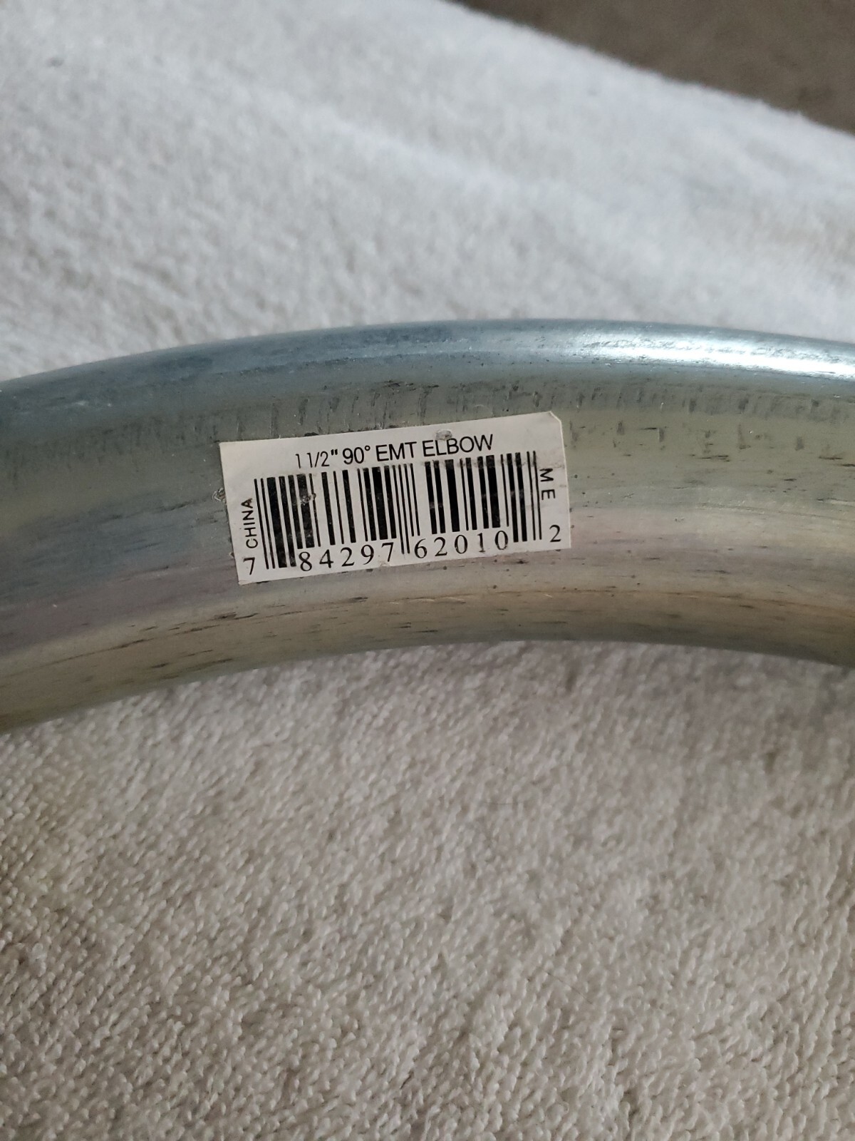 Madison ELE-15090 90 Degree Emt Conduit Elbow 1-1/2 Inch Steel for sale ...