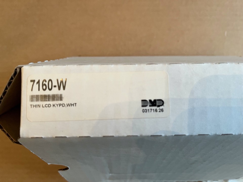 DMP 7160-W Thin LCD Keypad, White, New | eBay