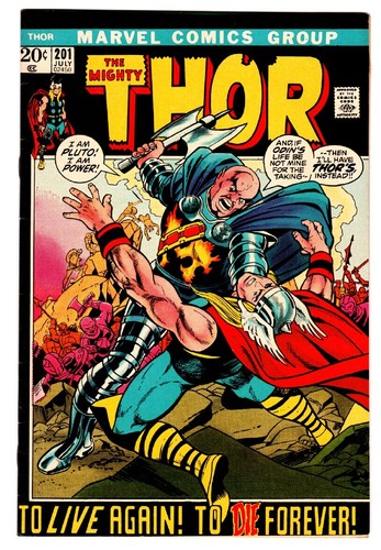 THOR #201 comic book 1972 MARVEL Bronze-Age EGO PRIME | eBay