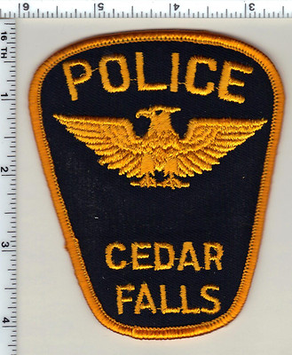Cedar Falls Police (Iowa) Shoulder Patch - new from 1990 | eBay
