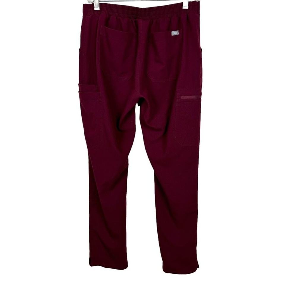 Figs Maroon Yola scrub pant -Small | eBay