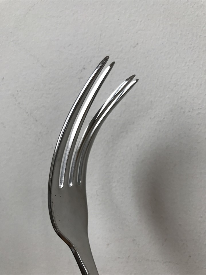 Set Pair 2 Sambonet Italy Utensils Shiny Chrome Stainless Serving Spoon ...