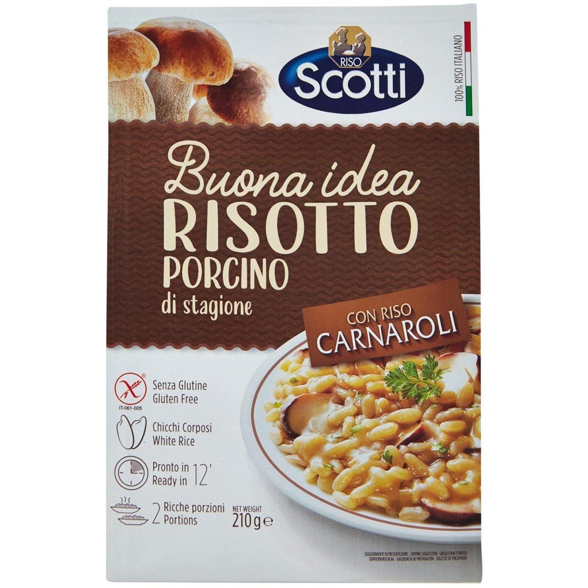 Riso Scotti Logo Riso Scotti Risotto Rijst Carnaroli 500 Gram