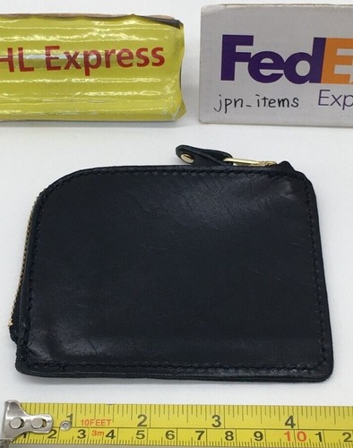 Tochigi Leather Coin Mini Wallet Men Women Made in Japan Full Vegetable ...