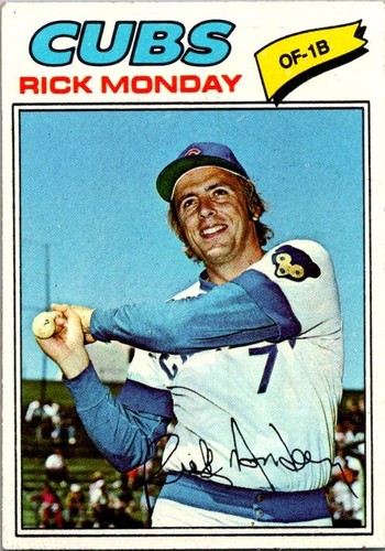 1977 Topps #360 Rick Monday | eBay