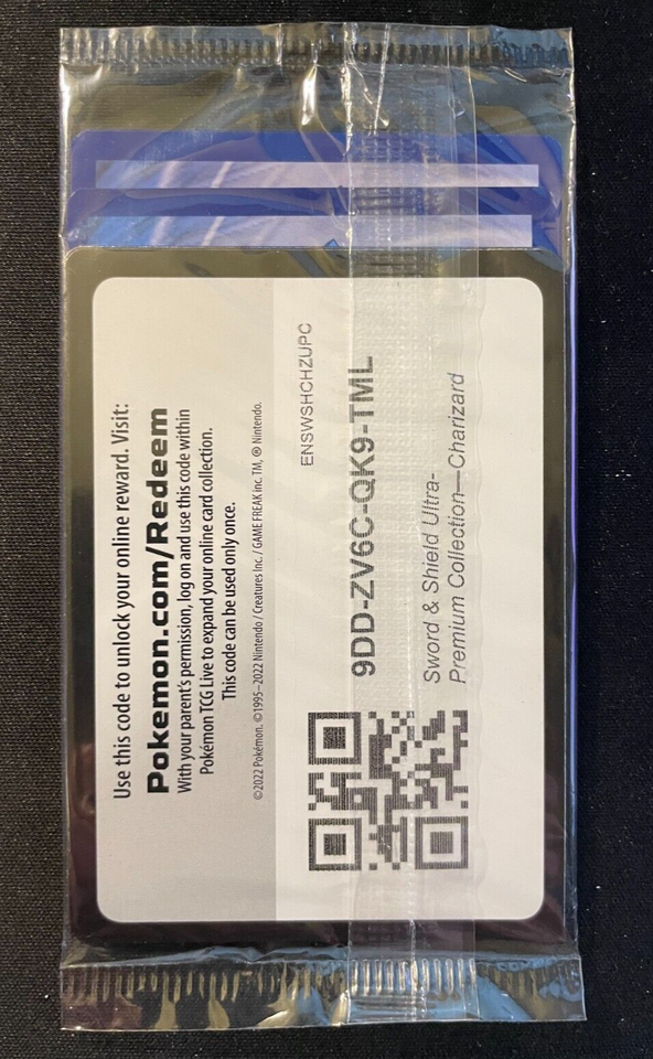 Charizard UPC Ultra Premium Collection 3 Promo Cards Sword and Shield ...