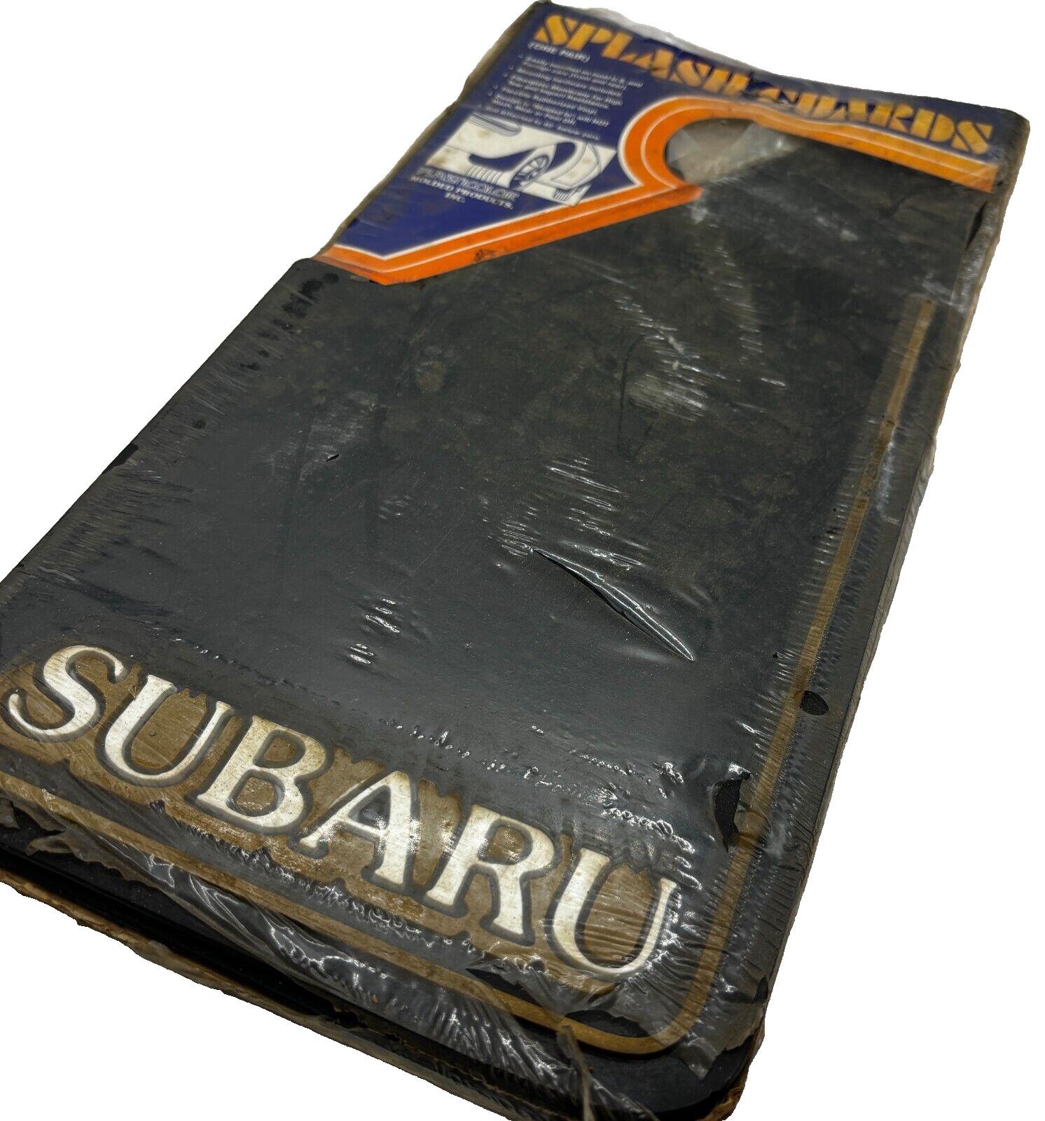 SUBARU SPLASH GUARD SET Black Auto Accessory ONE PAIR PLASTICOLOR ...